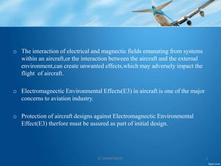 RISK ANALYSIS OF ELECTROMAGNETIC ENVIRONMENTAL EFFECTS IN AIRCRAFT ...