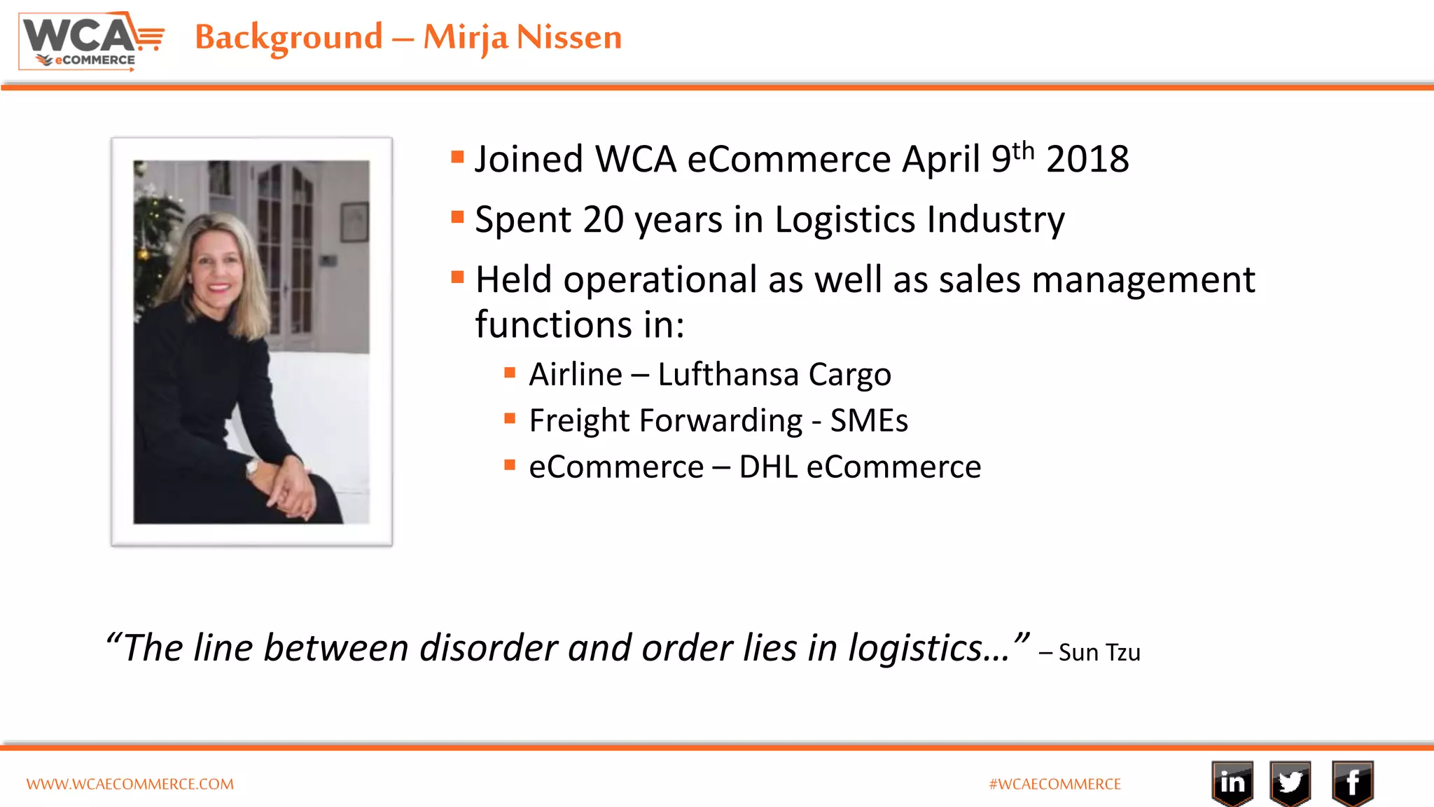 New WCA eCommerce Certification Process & Member Directory | PPTX