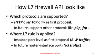 L7 firewall API for Neutron-FWaaS | PPT