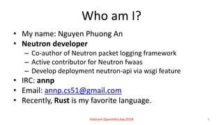 L7 firewall API for Neutron-FWaaS | PPT