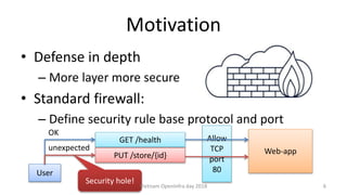 L7 firewall API for Neutron-FWaaS | PPT