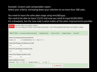 Website Tutorial: New Custom Report Features - An Overview | PPT