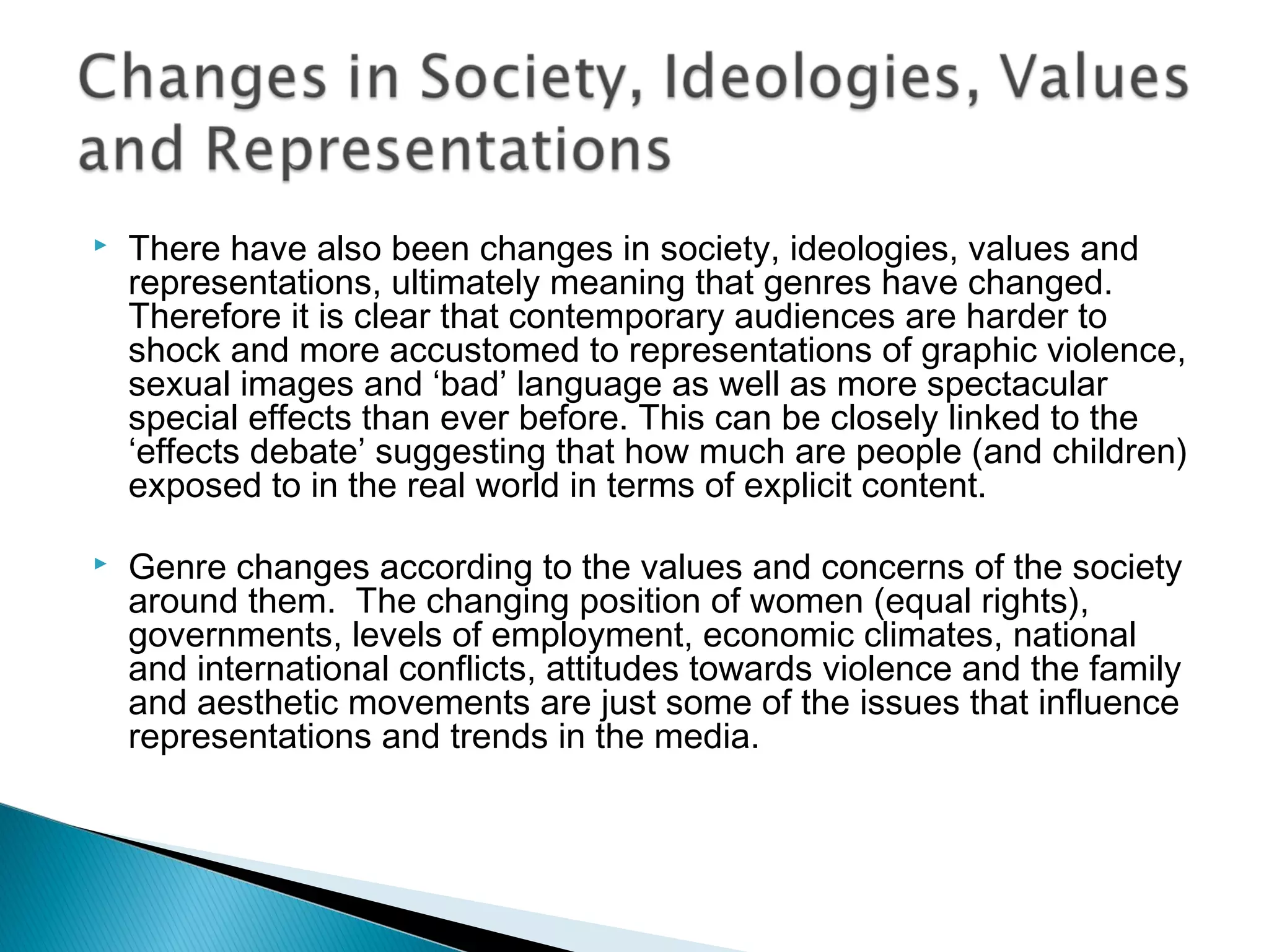 Why Genre Changes Over Time? | PPT