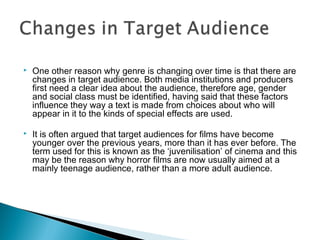 Why Genre Changes Over Time? | PPT