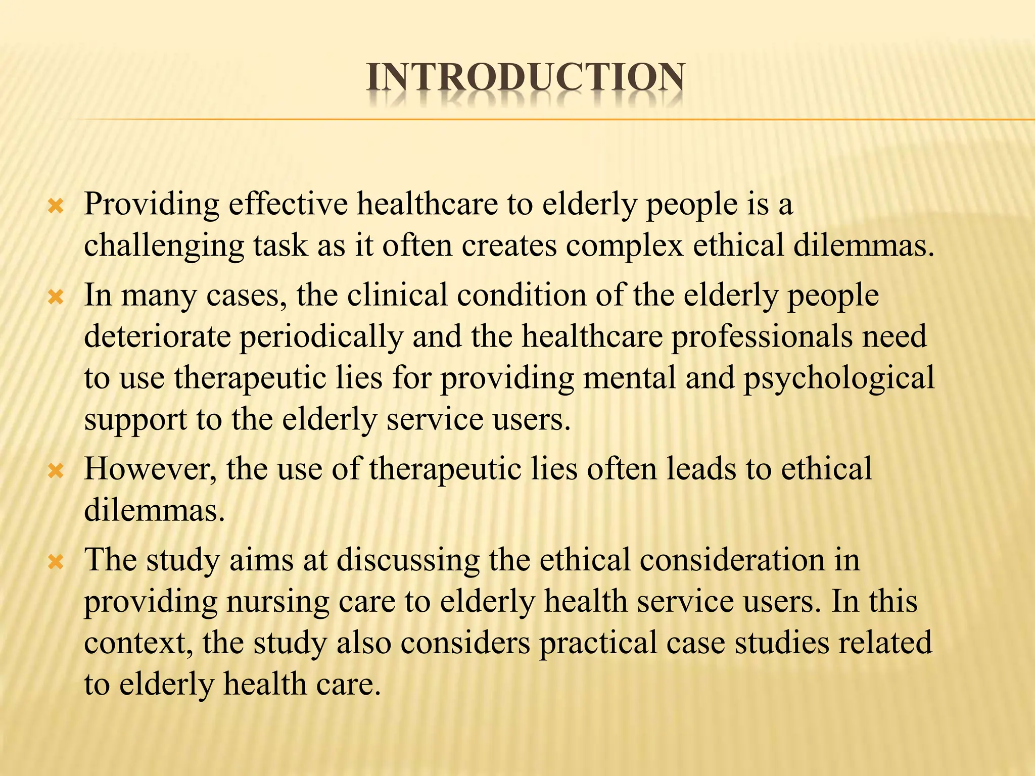 ETHICAL CASE STUDY PRESENTATION | PPTX