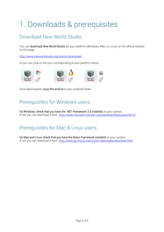New World Studio - User Manual EN | PDF