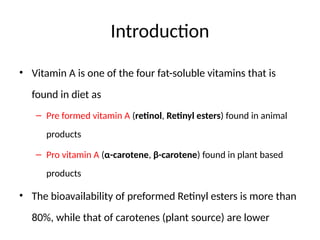 newwww Vitamin A Deficiency 1 - Copy.pptx Vitamin A Deficiency | PPTX