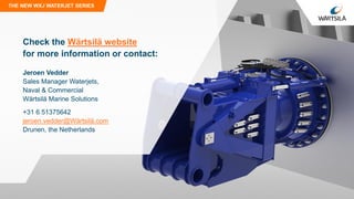 New Wärtsilä WXJ waterjet series | PDF