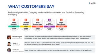 Xobin Assessment for Hiring Talents | PDF