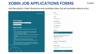 Xobin Assessment for Hiring Talents | PDF