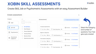 Xobin Assessment for Hiring Talents | PDF