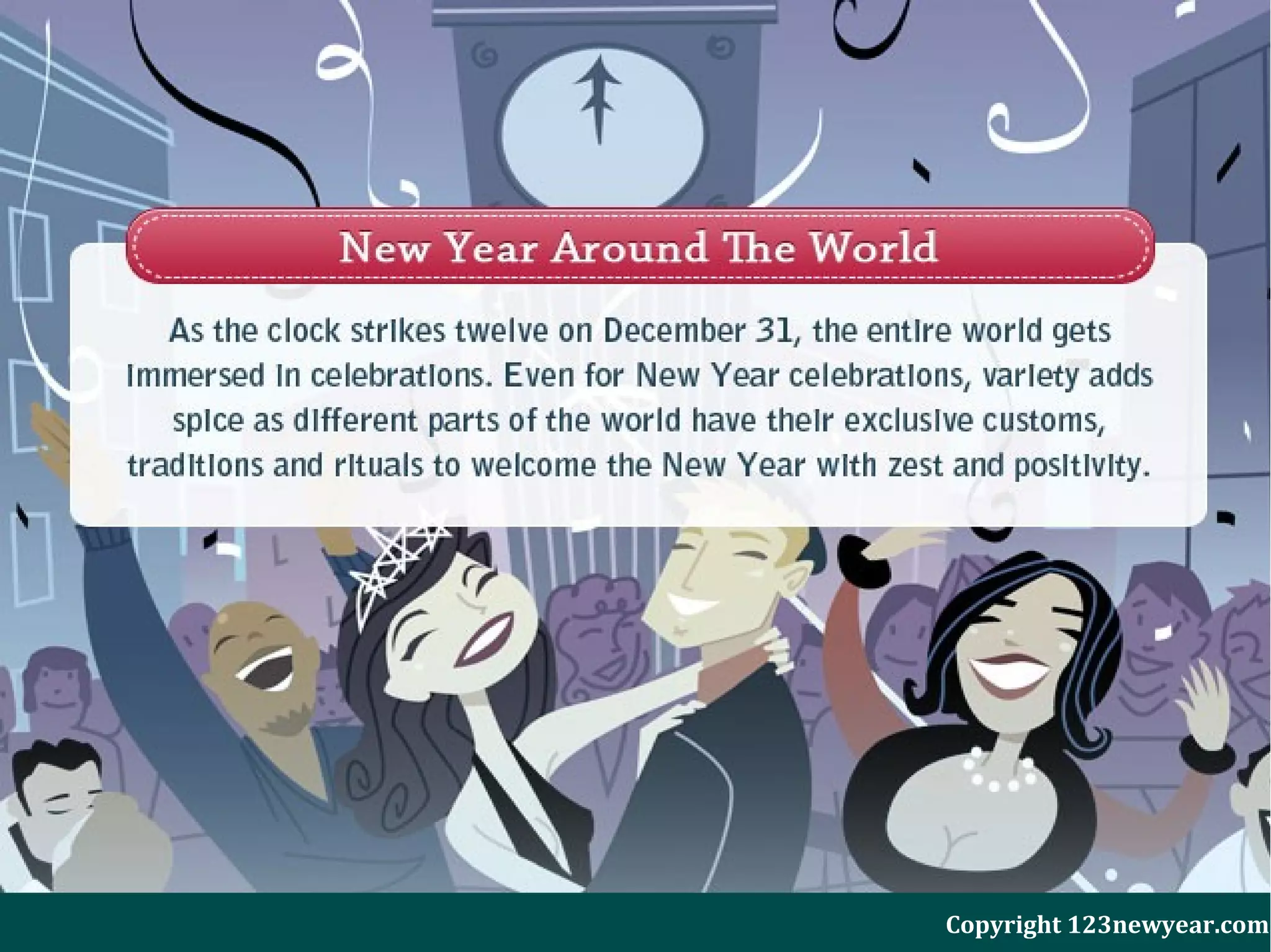New year around the world | PPT