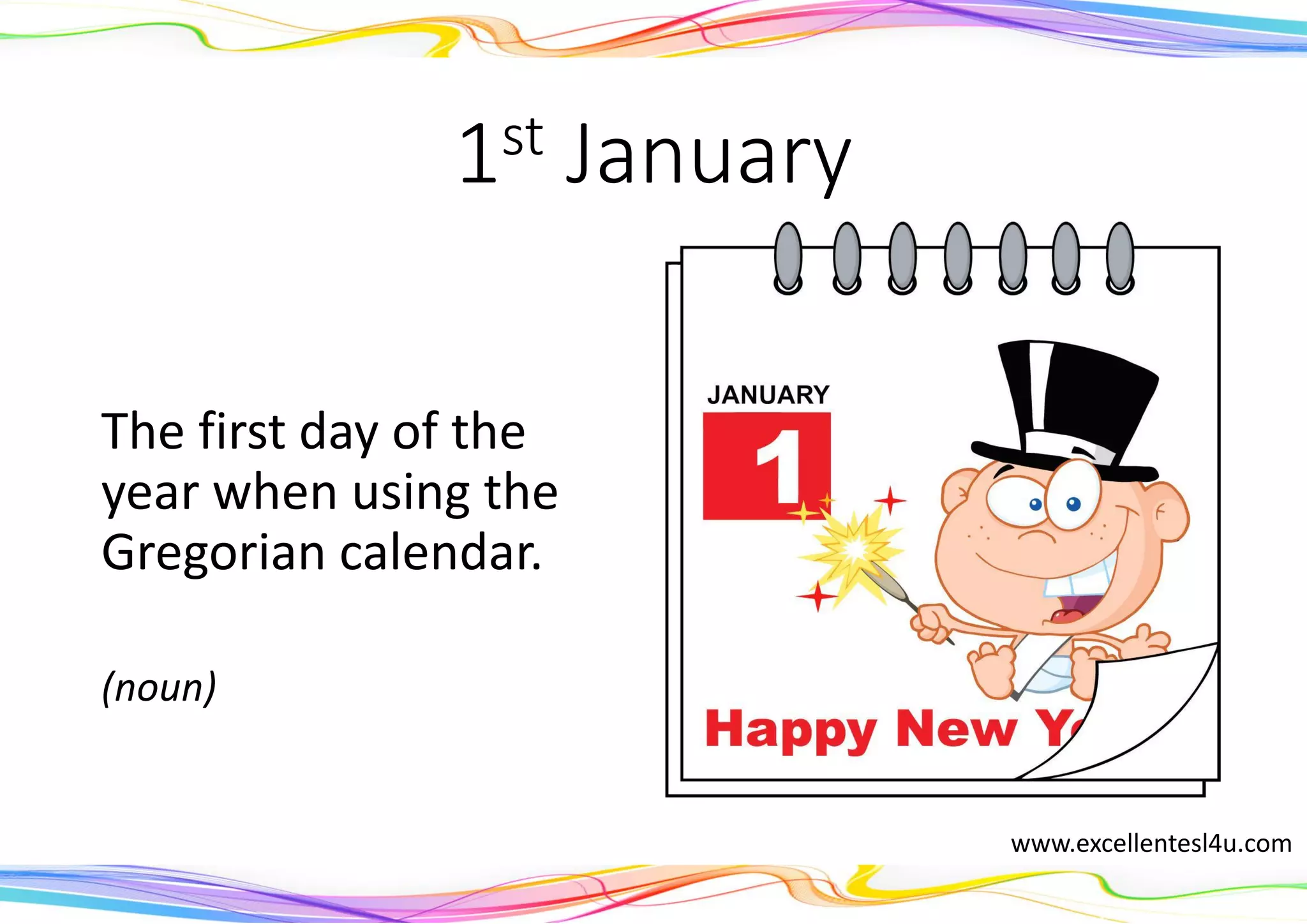 New year flashcards | PPT