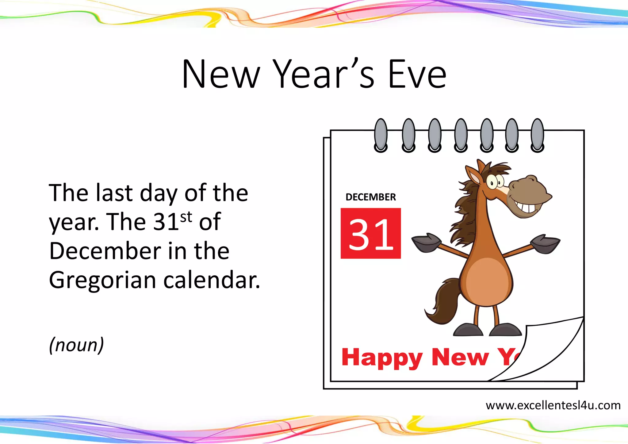 New year flashcards | PPT