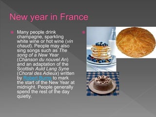 New year in france | PPTX