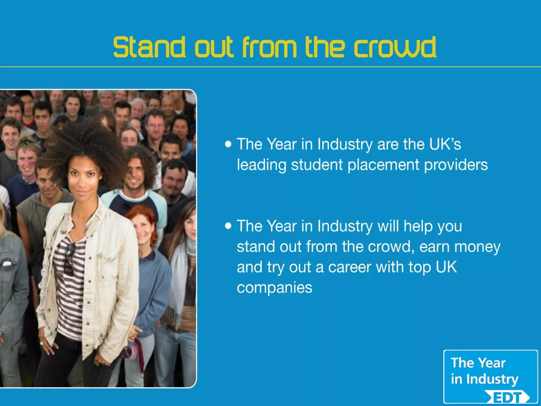 Year in Industry Industrial Placements | PPT