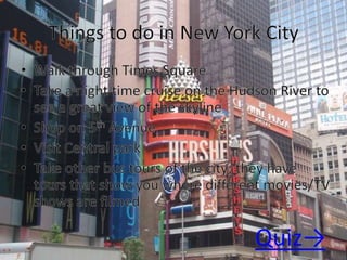 New York City Power Point | PPTX