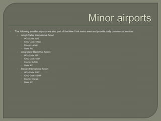 New York Metropolitan area | PPTX