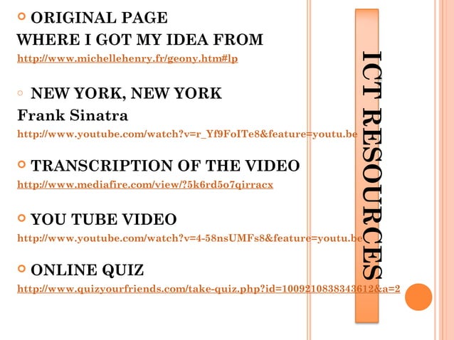 New york, new york lesson plan | PPT | Educational Assessment | Education