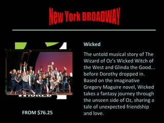 New York shows - PPT | PPT