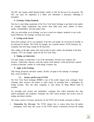 New york stock exchange | DOCX