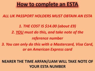 New York student briefing powerpoint | PPT