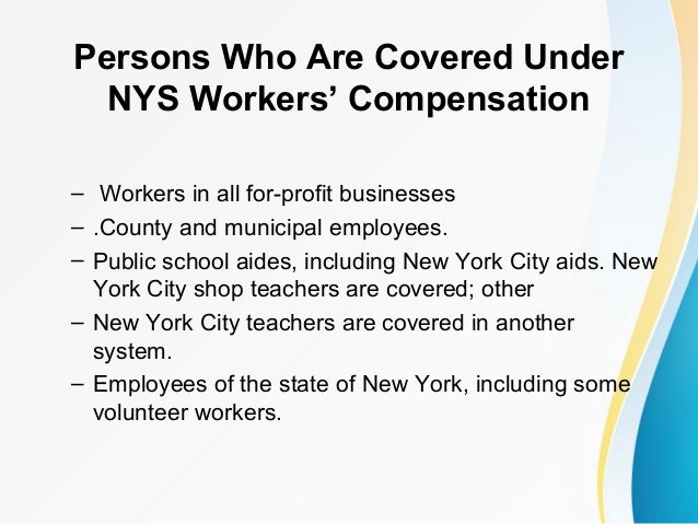New york workers compensation