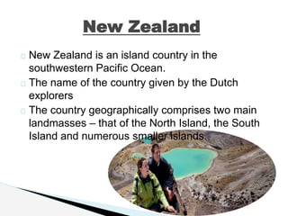 New zealand Tourism | PPTX | Australia and Oceania Travel | Travel ...