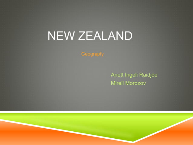 New zealand | PPT