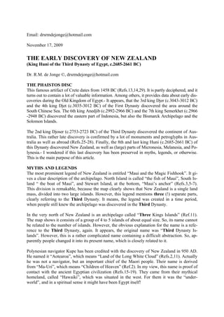 DISCOVERY OF NEW ZEALAND | DOC