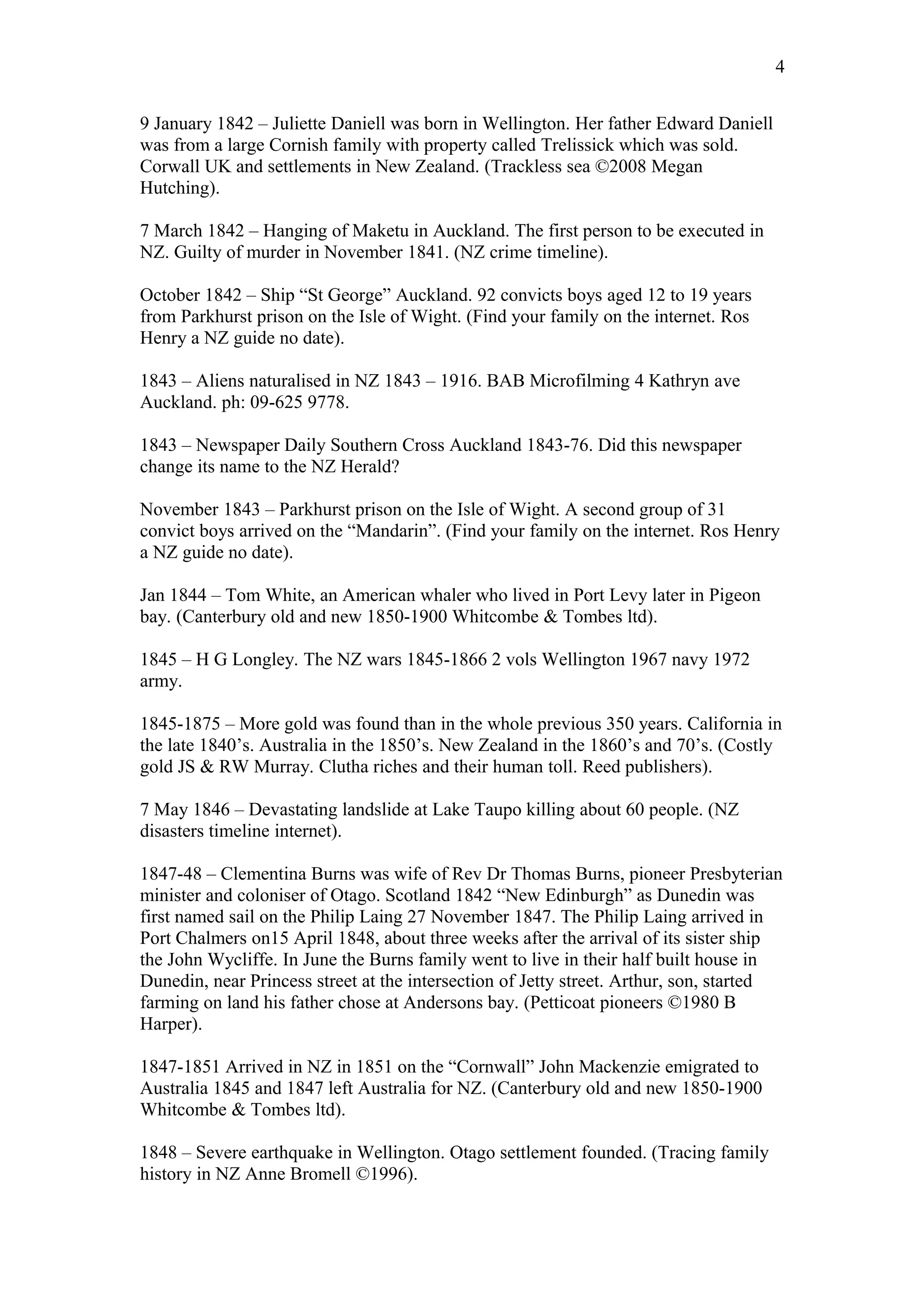 New zealand 1800s | DOC