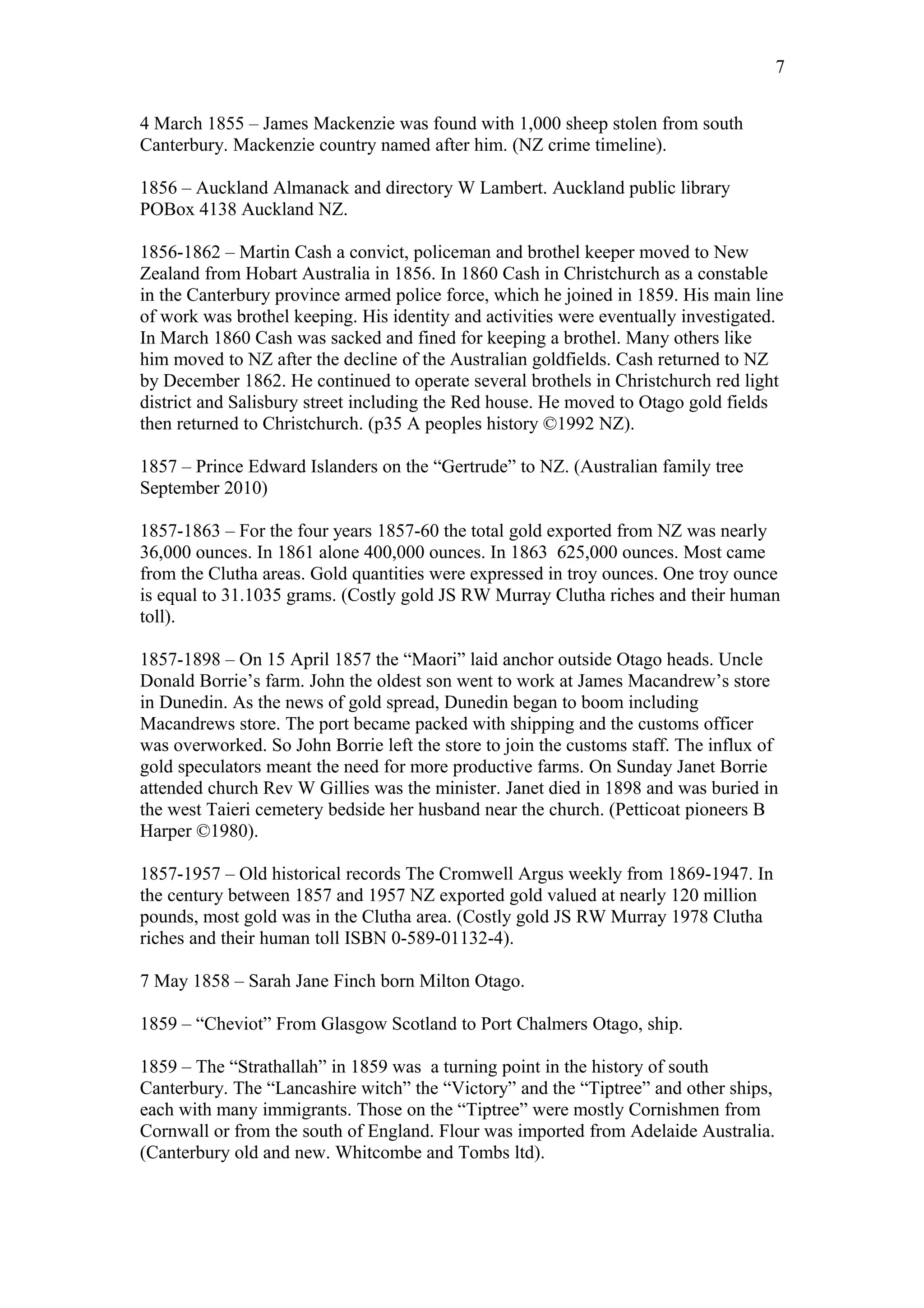 New zealand 1800s | DOC