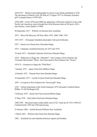 New zealand 1800s | DOC