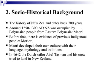 New zealand english | PPT