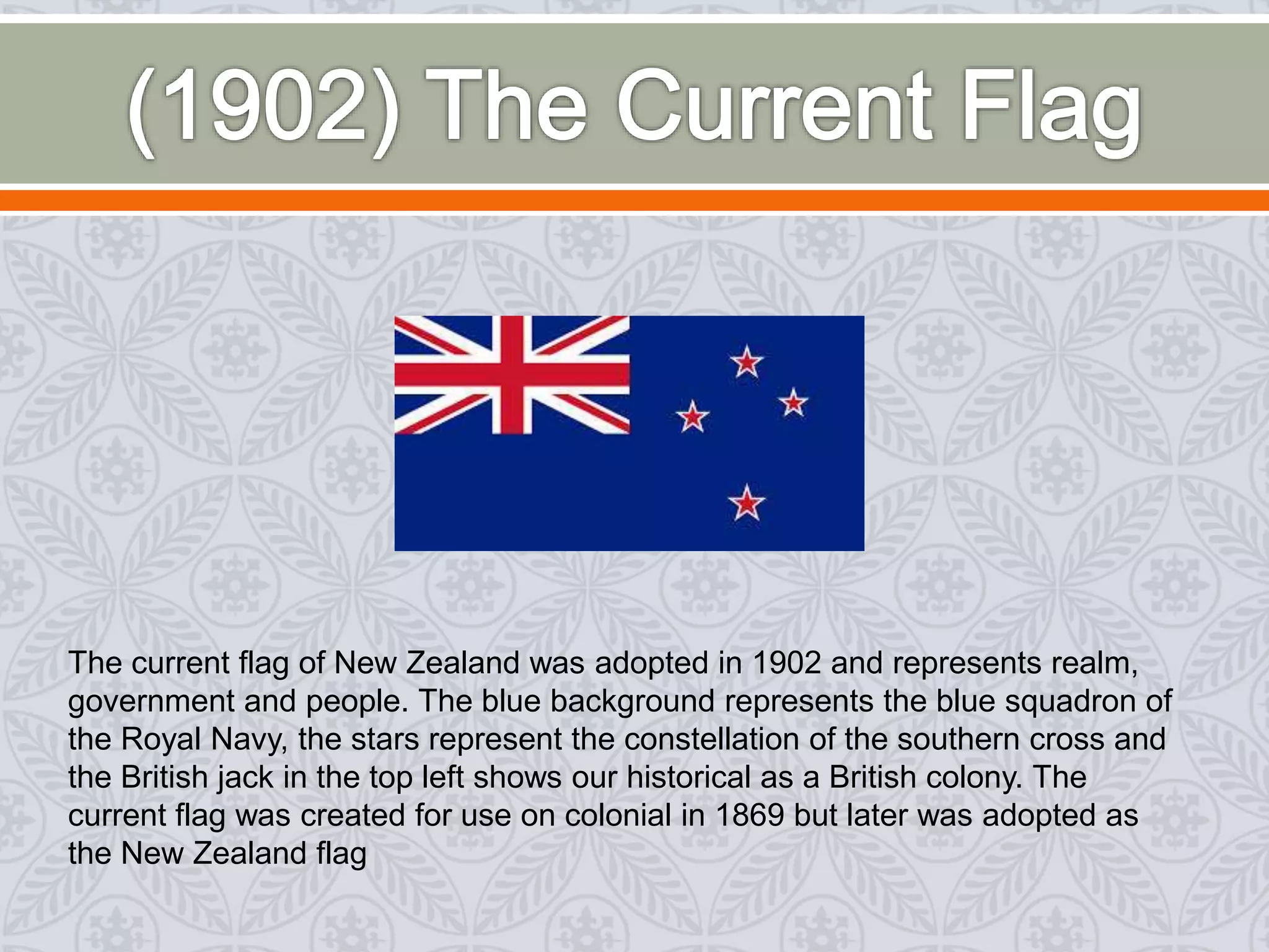 Newzealand flags history | PPT