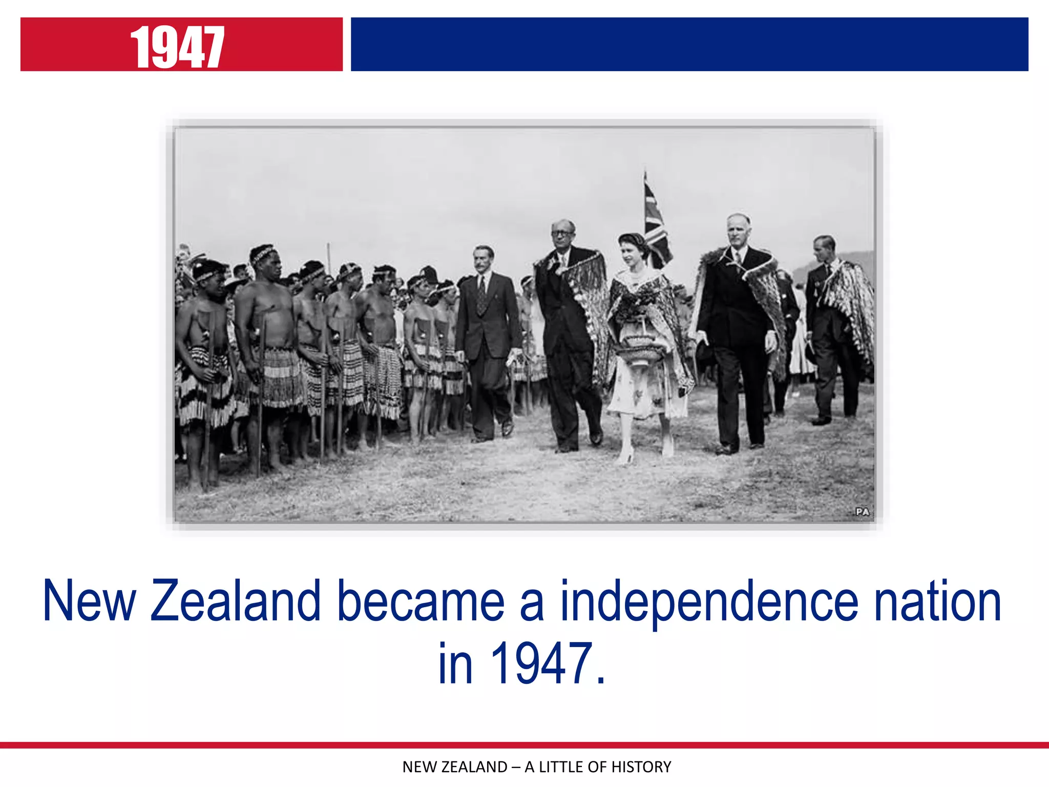 New Zealand History | PPTX