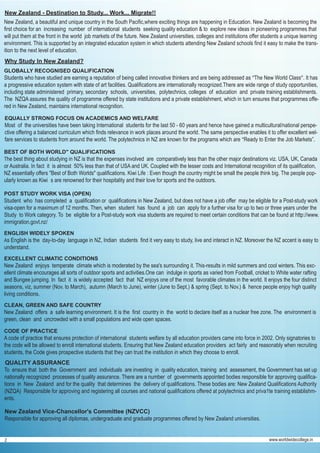 Why study in New Zealand | PDF