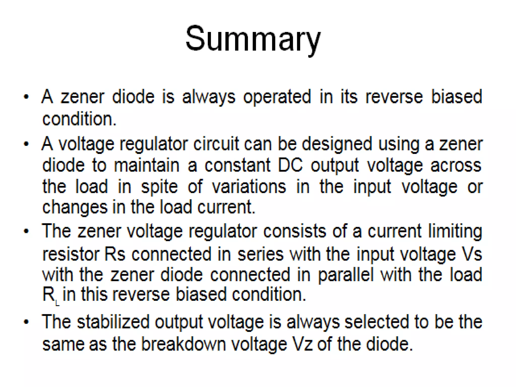 zener diode presentation | PPTX