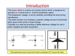 zener diode presentation | PPT