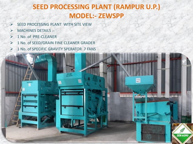 seed processing plant | PPT