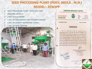 seed processing plant | PPT