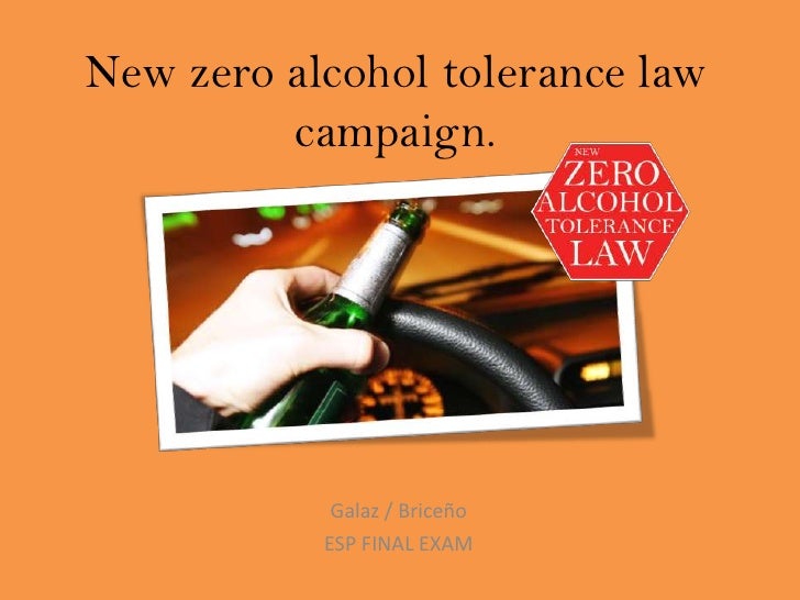 New zero alcohol tolerance law campaign final
