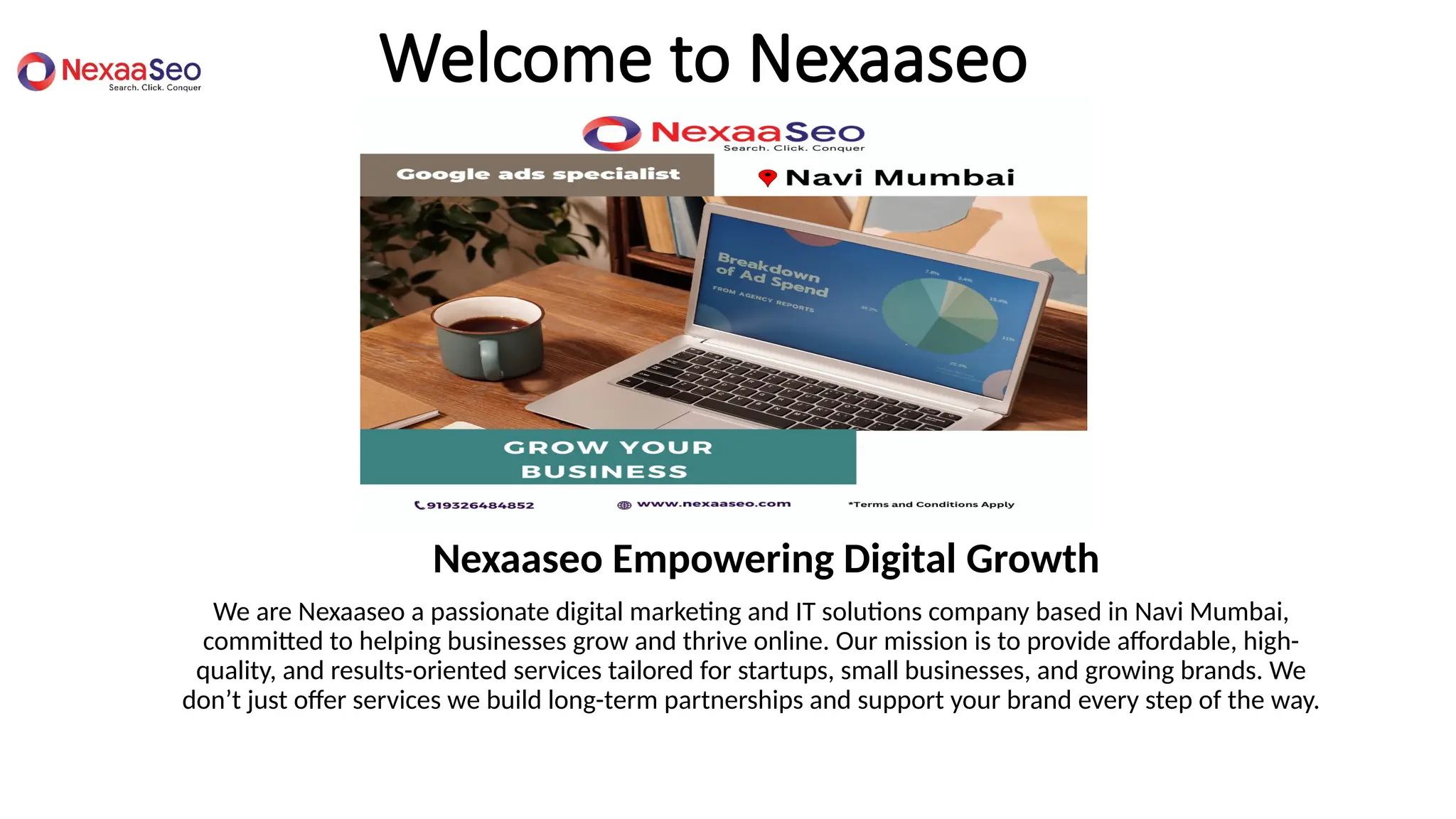 Nexaaseo: Comprehensive Digital Marketing & SEO Solutions | PPTX