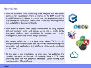 Rapidly Building Next Generation Web-based EDA Applications and ...