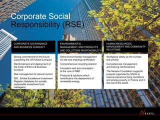 Nexans 2014 Group Presentation | PPT