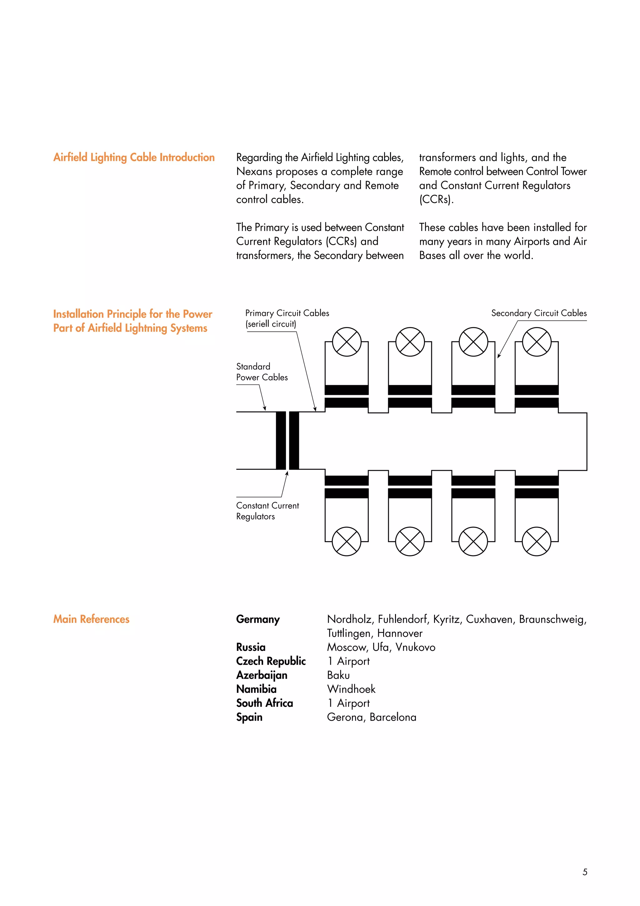 Nexans Airfield Ground Lighting Cables (Primary Secondary) | PDF