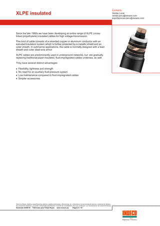 Nexans alta tension personalizado | PDF