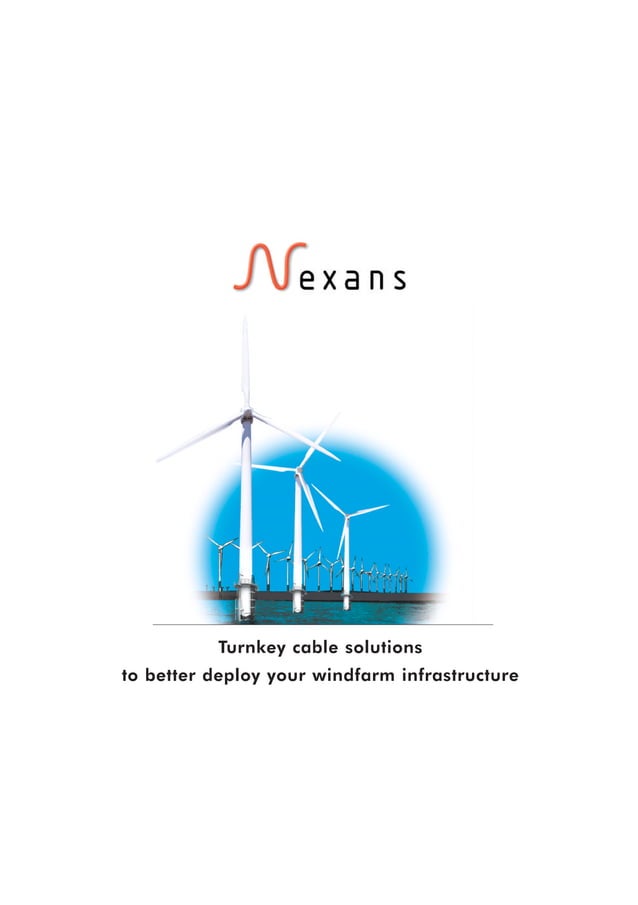 Nexans LV-HV Wind Farm Cables Catalogue | PDF | Free Download