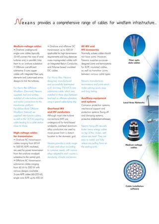 Nexans LV-HV Wind Farm Cables Catalogue | PDF | Free Download