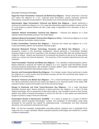 Nexant - From the ground up constructing a multiproduct portfolio in ...